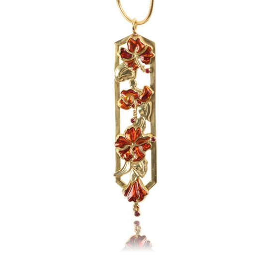 Enamel Jewelry | Unique Gold Jewelry by Patsy Croft